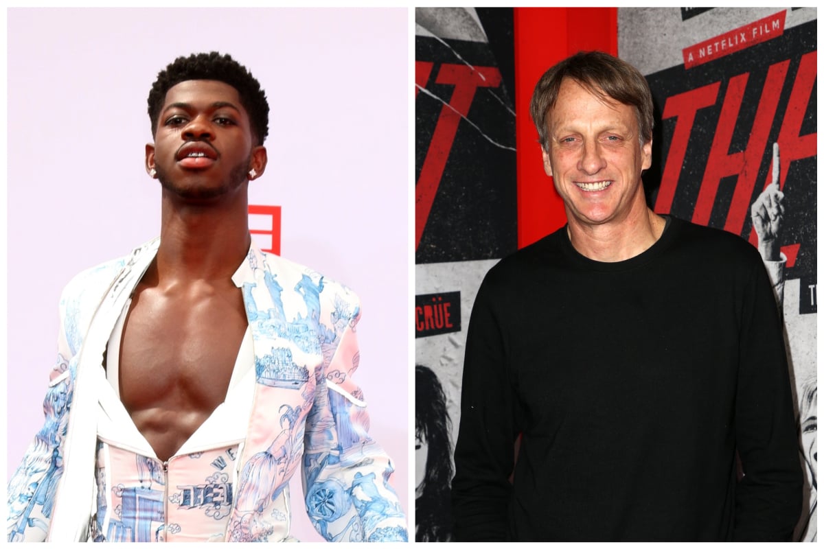 Lil Nas X Links With Tony Hawk After Calling Out The Skateboarder's ...