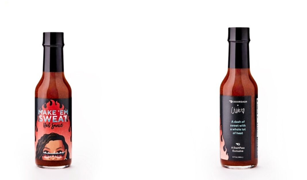 Chlöe Bailey Partners With DoorDash For "Make ‘Em Sweat" Hot Sauce ...