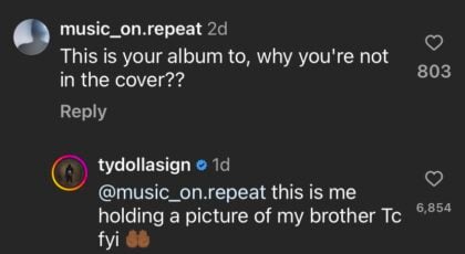 Ty Dolla $ign Explains "Vultures 2" Album Cover